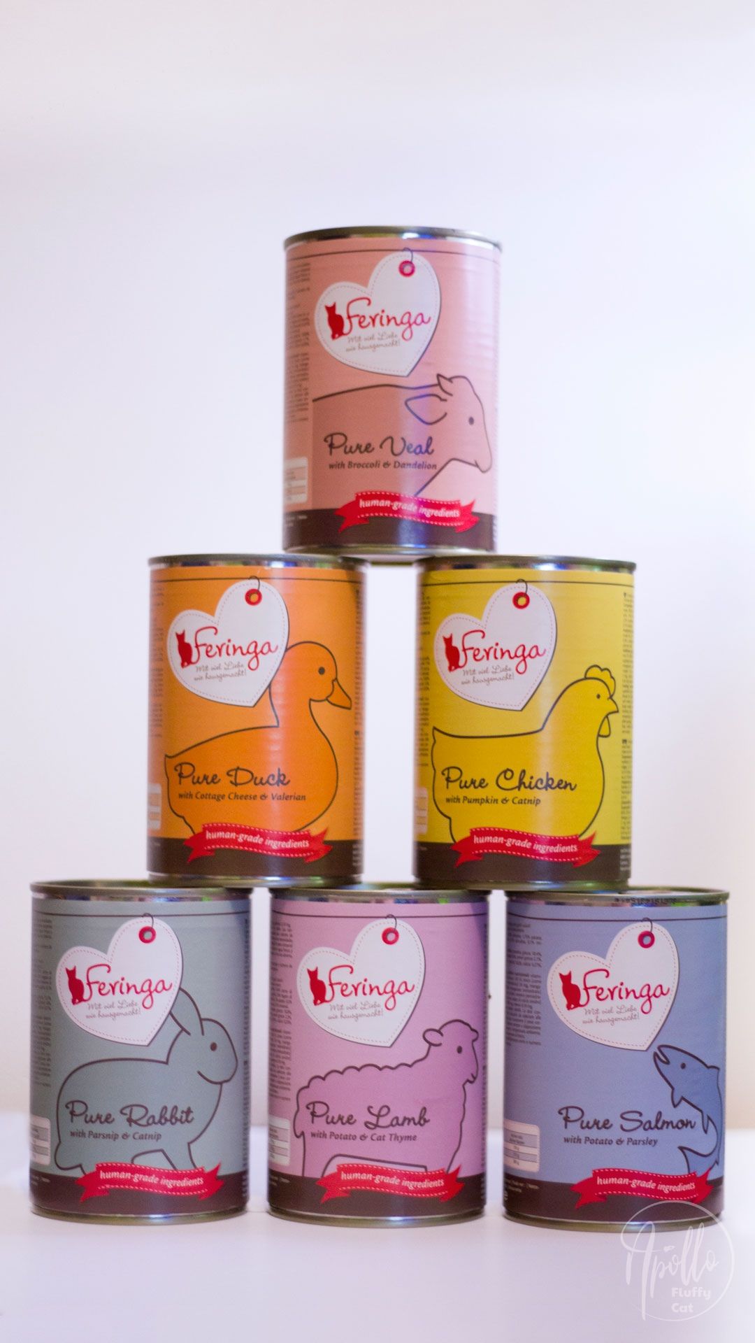 Recenzja: Feringa Pure Meat Menu mokra karma dla kota » Apollo Fluffy ...